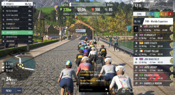2024 UCI Cycling Esports World Championship Routes MyWhoosh - The ...