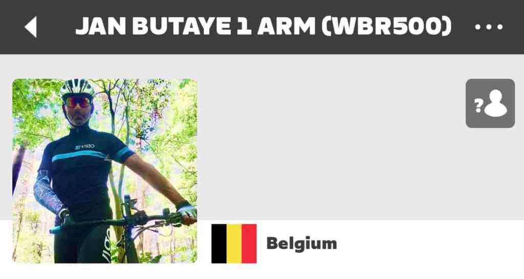 One-Armed Cyclist Jan Butaye - The Zommunique'