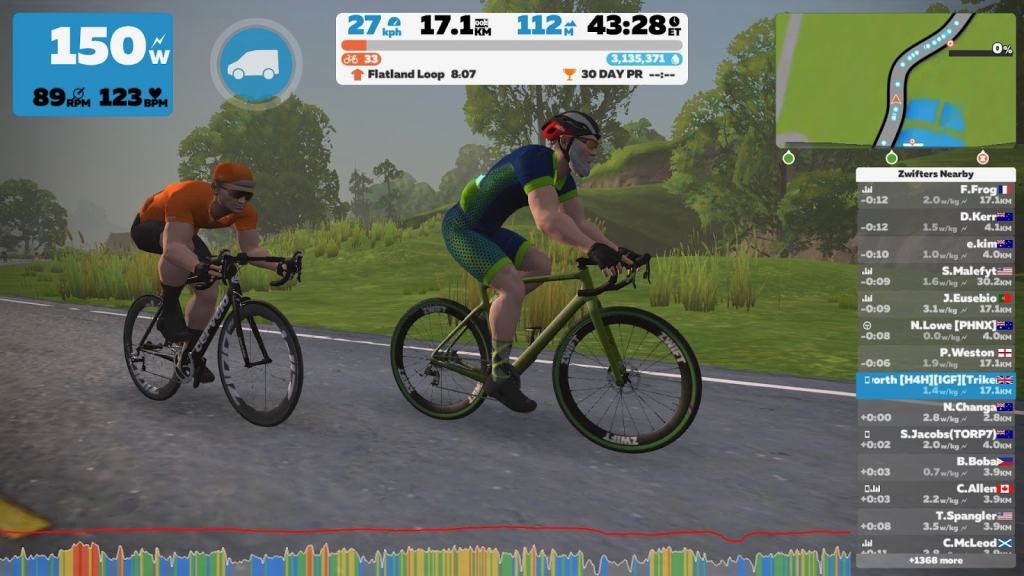 Through Virtual Cycling Military Veteran and Recumbent Rider Andy ...