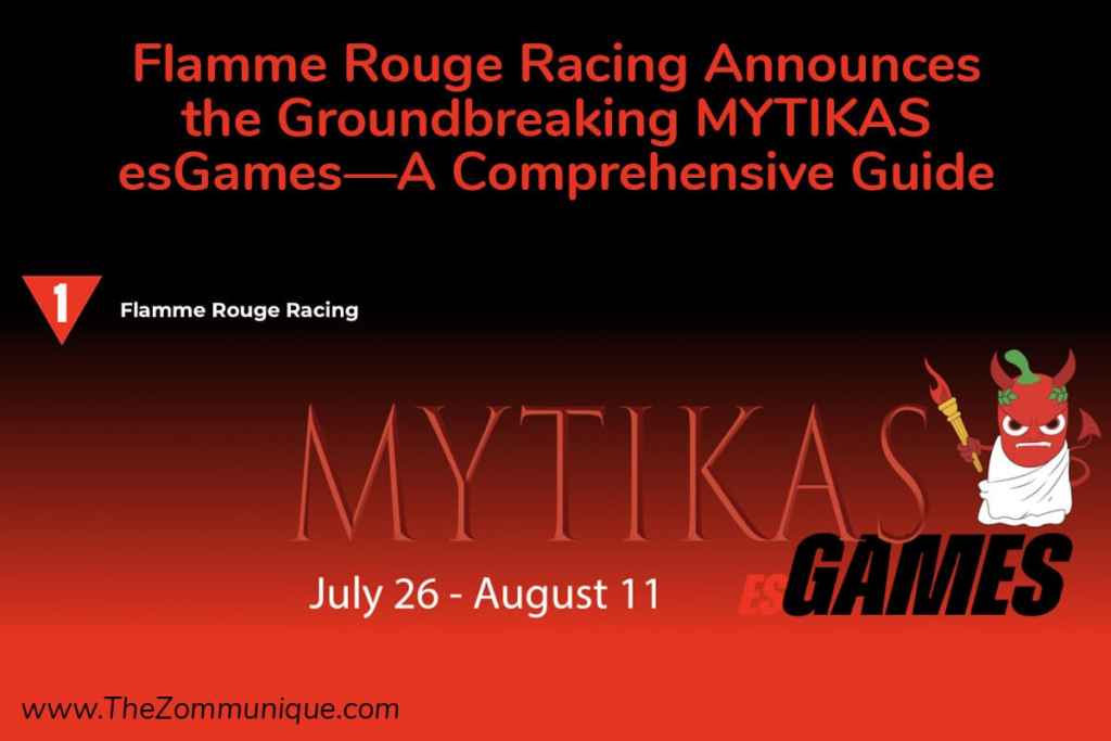 Flamme Rouge Racing (FRR) Invites You To Be One of the First to Recon ...